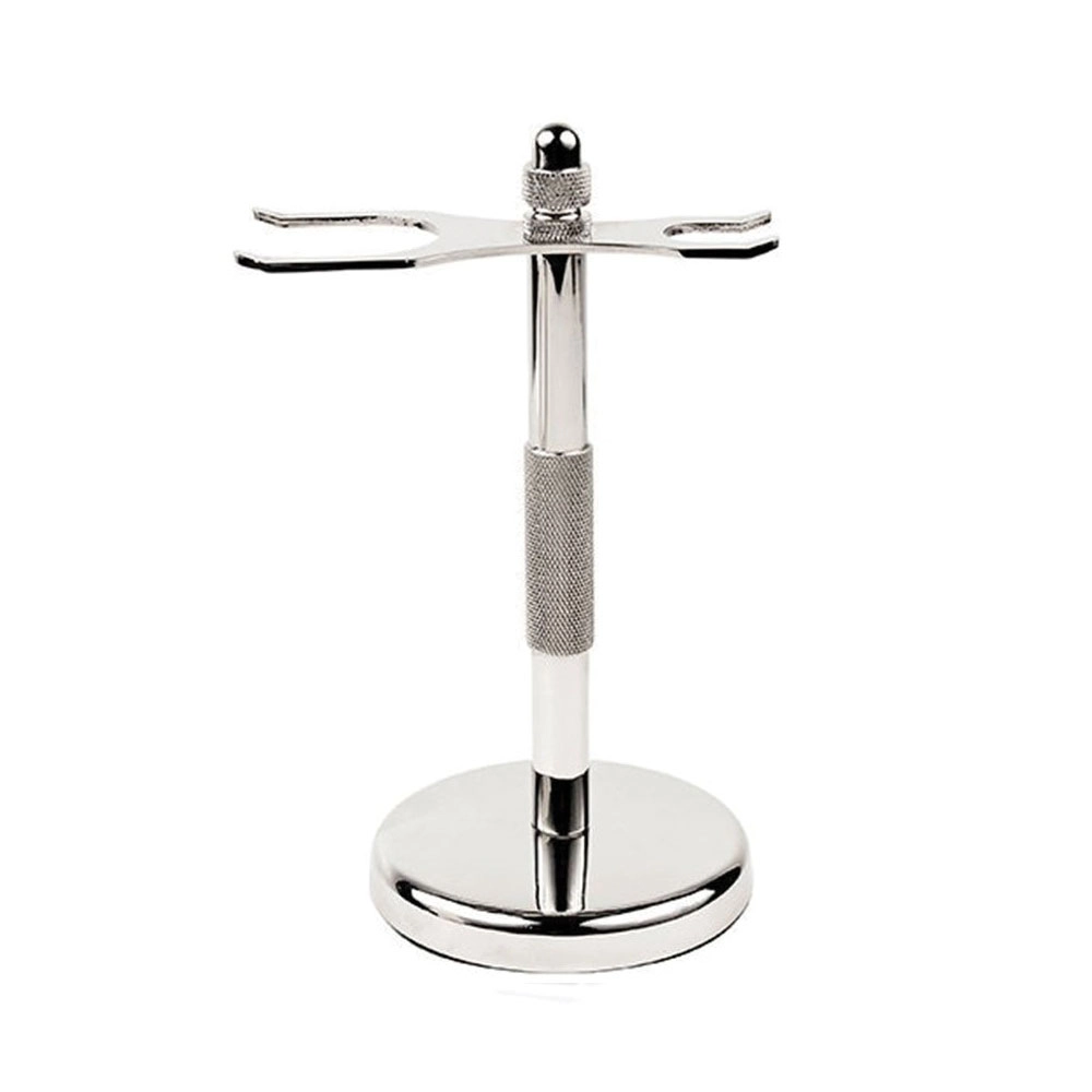 Super Safety Razors Chrome 2-Prong Shaving Stand | Premium Razor ...