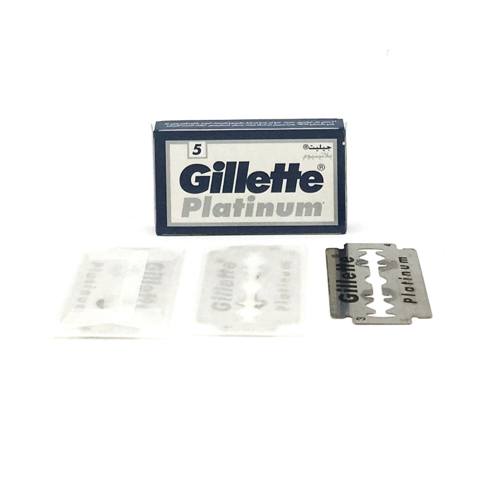 Gillette Platinum Double Edge Razor Blades - Wish4Blades