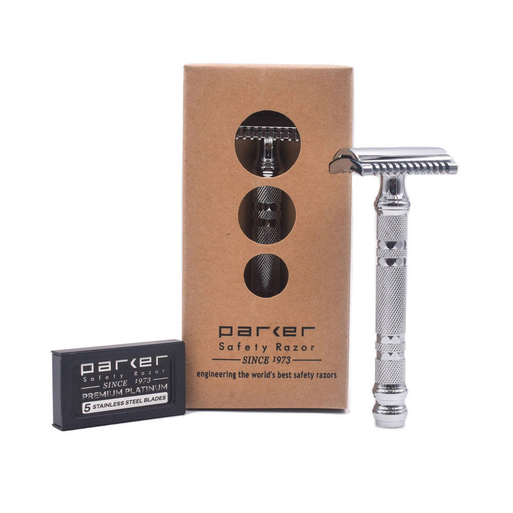 Parker 24C Open Comb Safety Razor - Wish4Blades