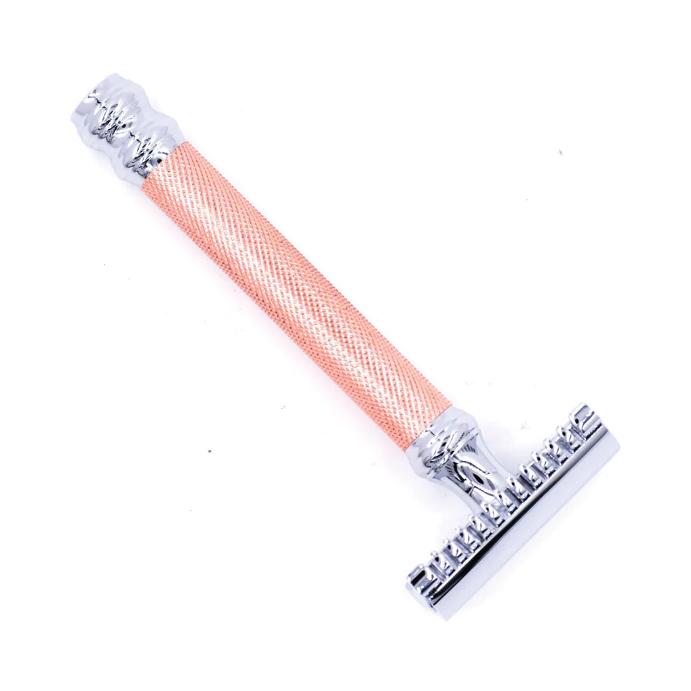 Parker 63C Rose Gold Open Comb Safety Razor - Wish4Blades