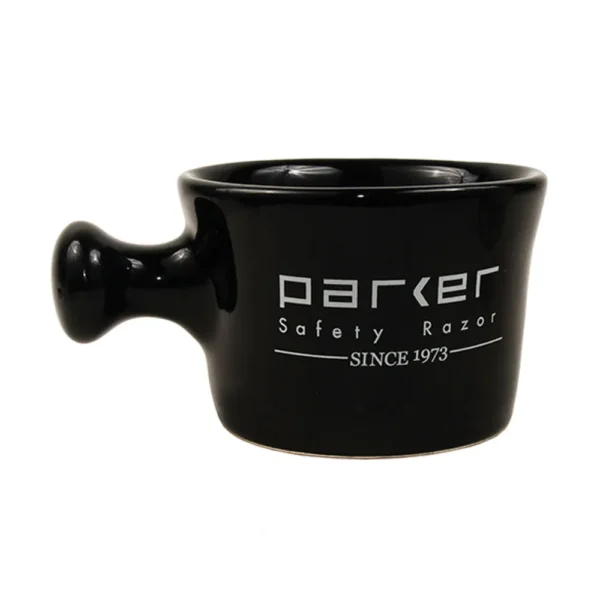 Parker Black Apothecary Shaving Mug - Wish4Blades