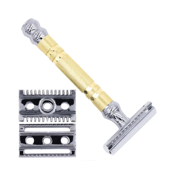 Parker Convertible Safety Razor with Open & Closed Comb Plates ...