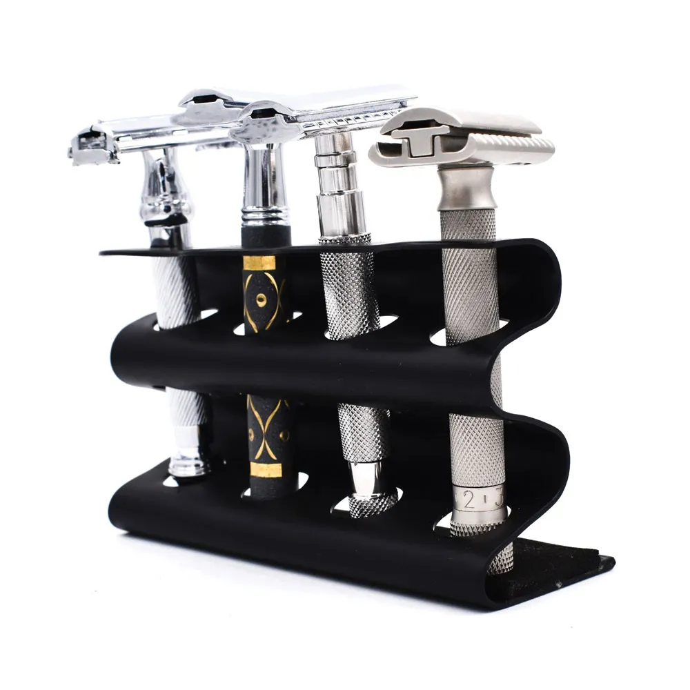 Parker Deluxe Black Razor Stand - Wish4Blades