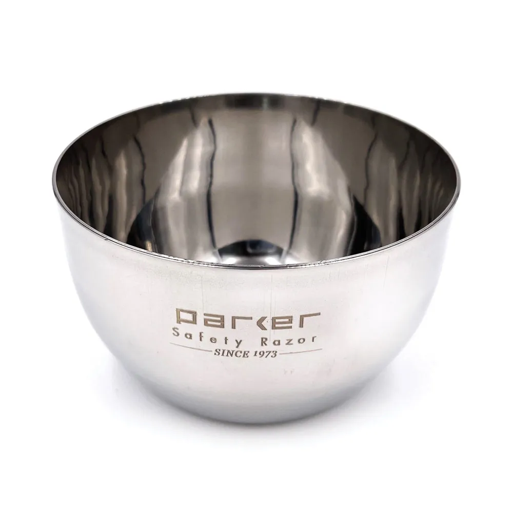 Parker Stainless Steel Shaving Bowl - Wish4Blades