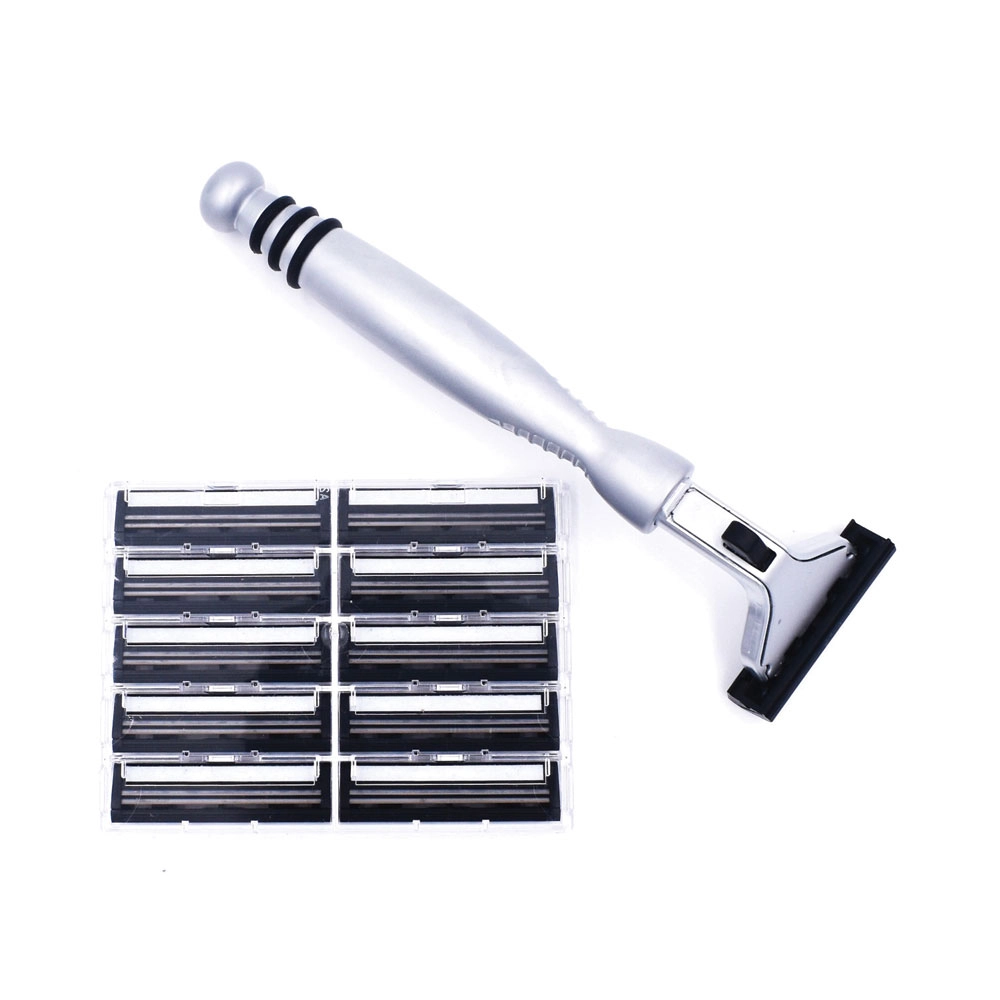 Taconic Shave Chrome Pivot Atra Razor - Wish4Blades