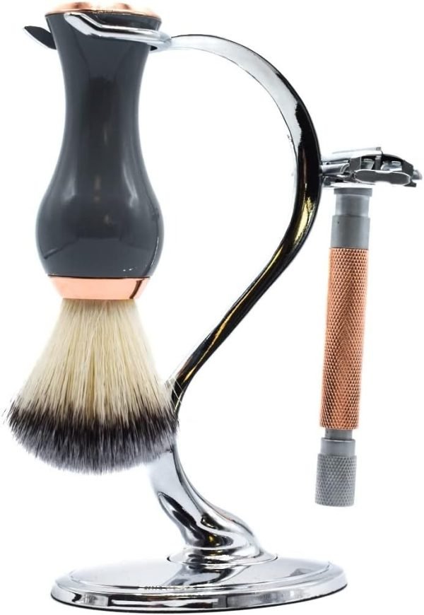 Taconic Shave's Deluxe Elegant Razor & Brush Stand – Heavyweight ...