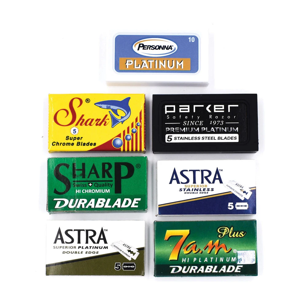 Double Edge Razor Blade Variety Pack – 105 Count - Wish4Blades