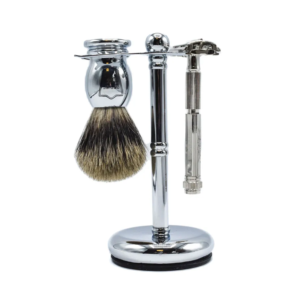 Parker 60R Etched Shave Set - Wish4Blades