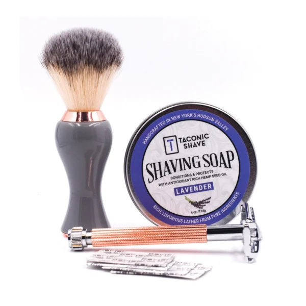 Parker & Taconic Rose Gold Women's Shave Set - Wish4Blades