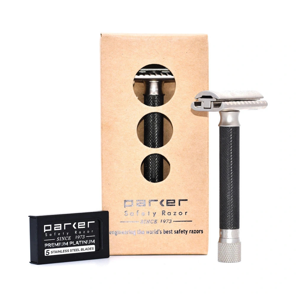 Parker Variant Adjustable Safety Razor – Graphite - Wish4Blades