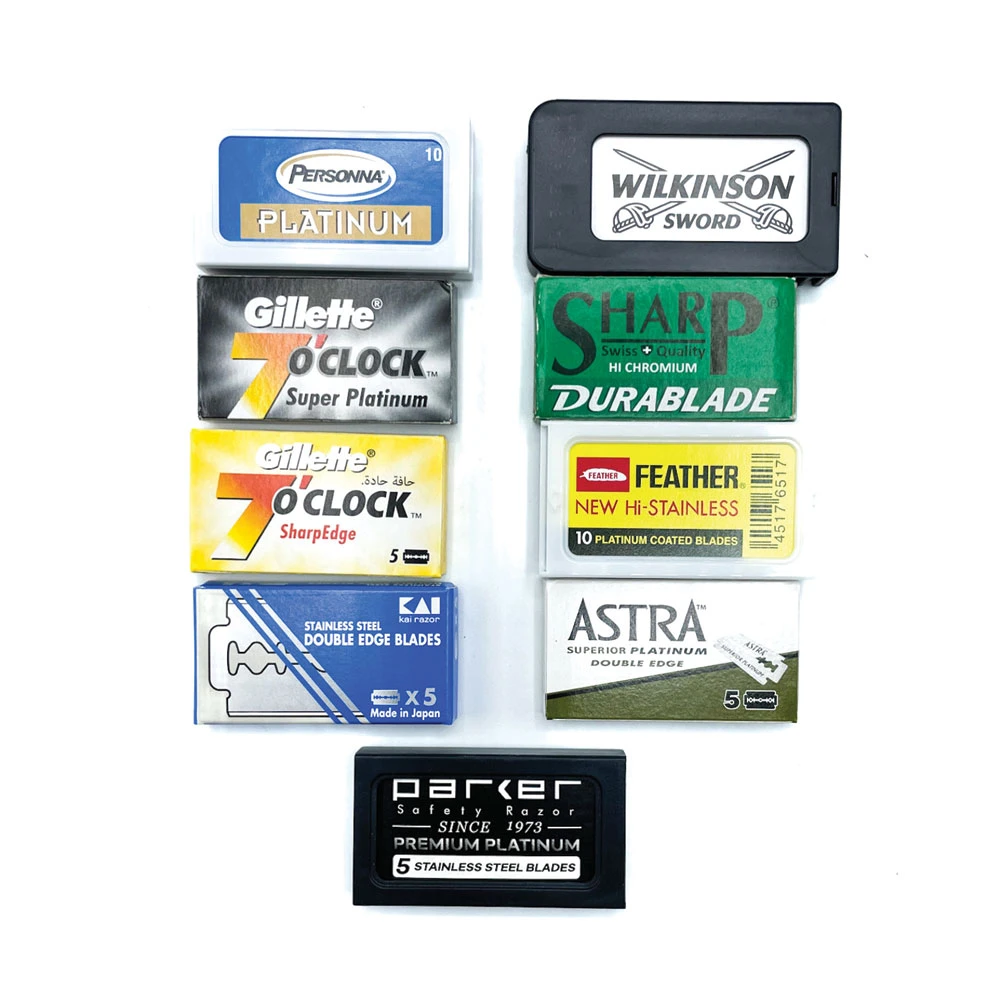 Premium Double Edge Razor Blade Variety Pack - Wish4Blades