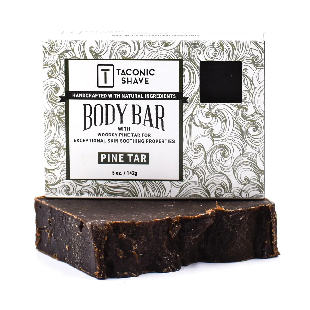 Taconic Pine Tar Body Cleansing Bar - Wish4Blades