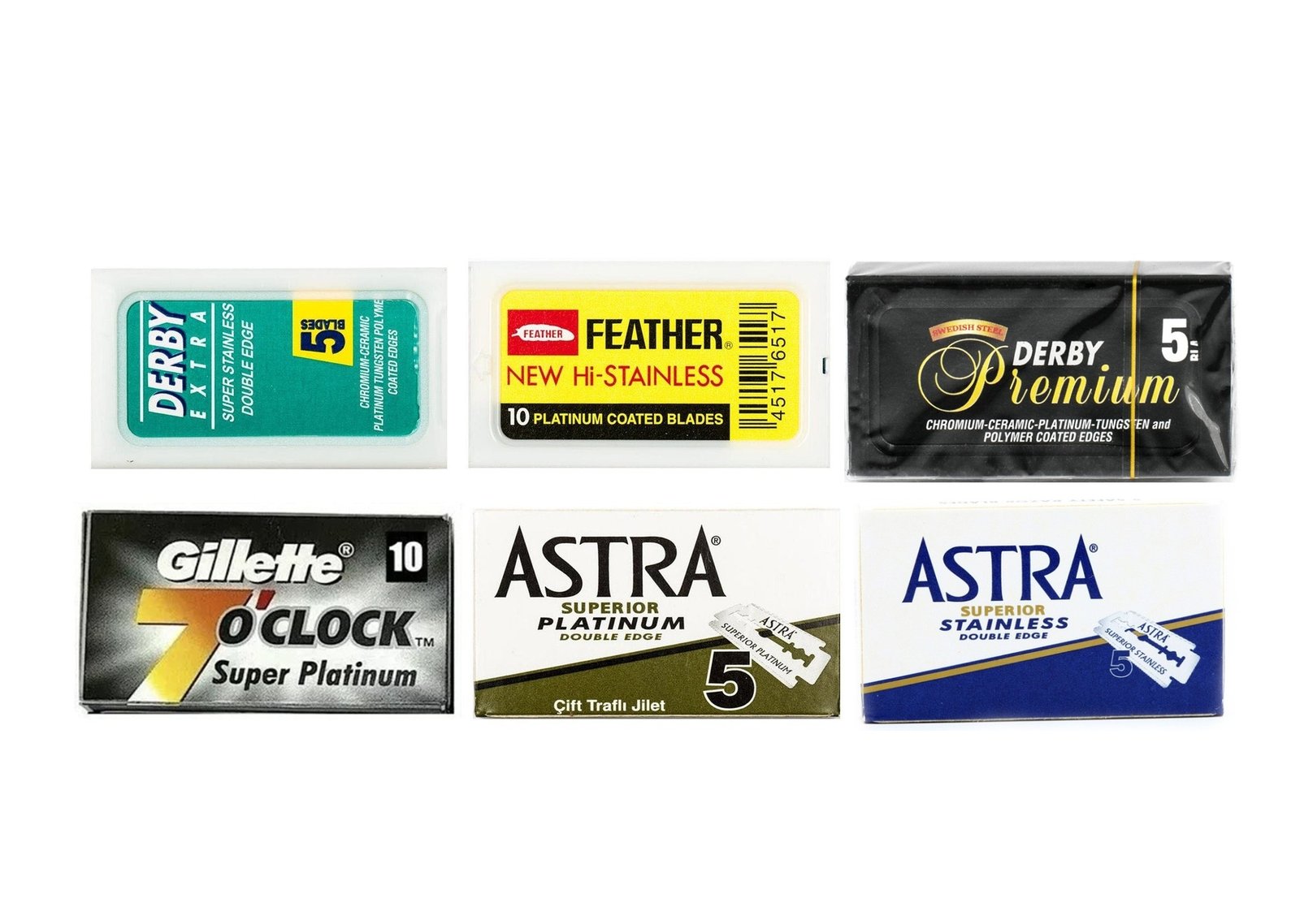 40 Double Edge Blade Sampler Pack - Wish4Blades