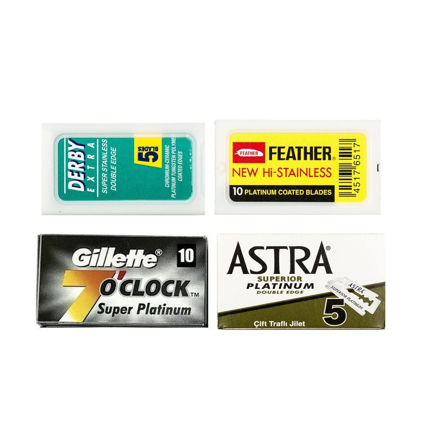 45 Double Edge Blade Sampler Pack - Wish4Blades