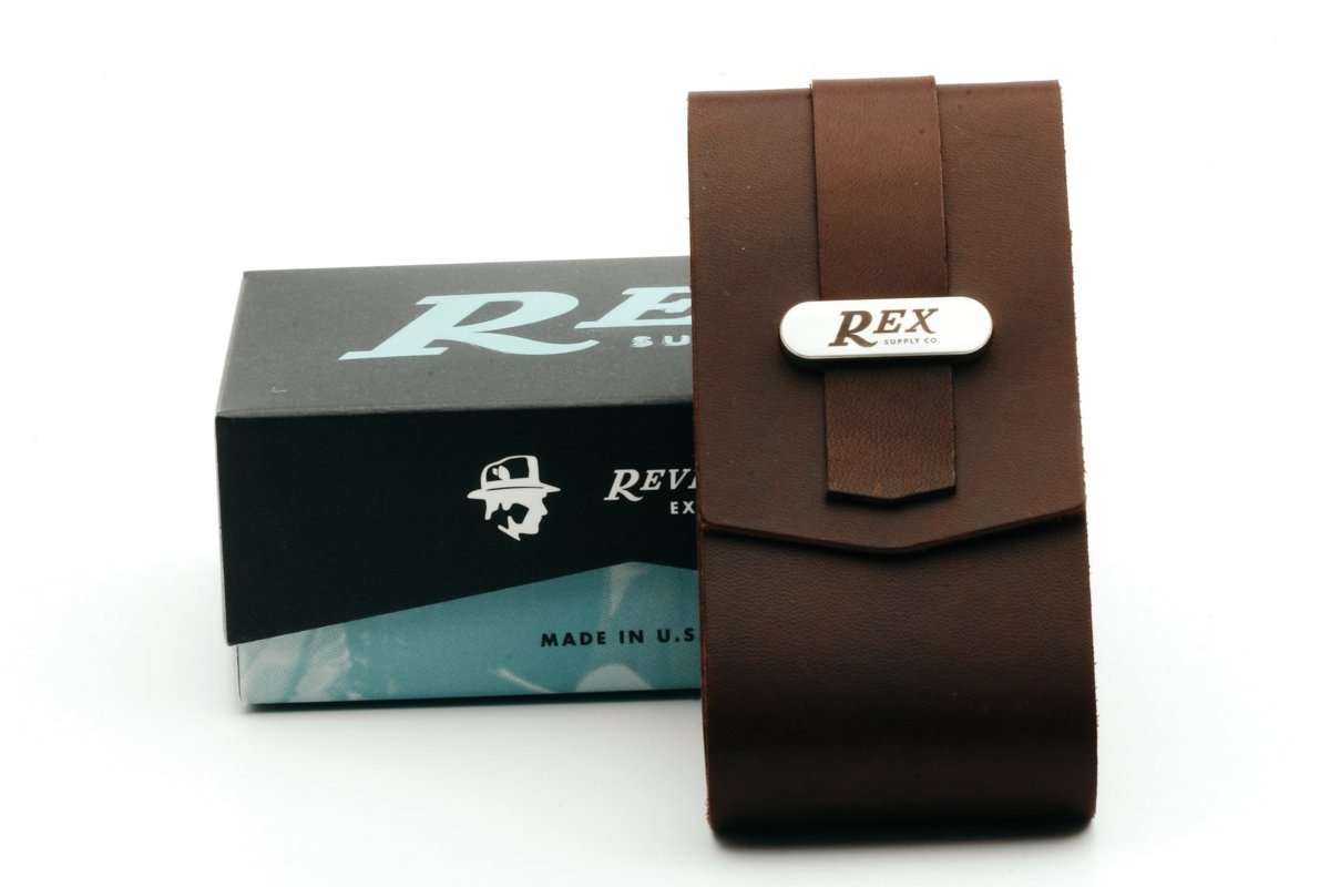 Rex Supply Co. Leather Razor Case - Wish4Blades
