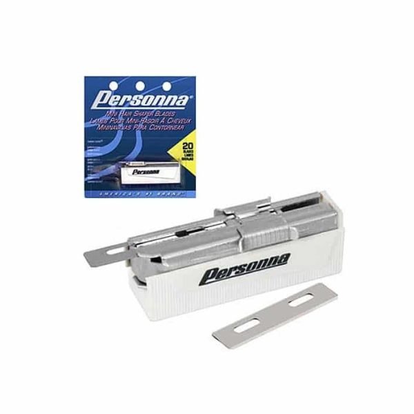 Precision Personna Mini Hair Shaper Blades – 20 Blades