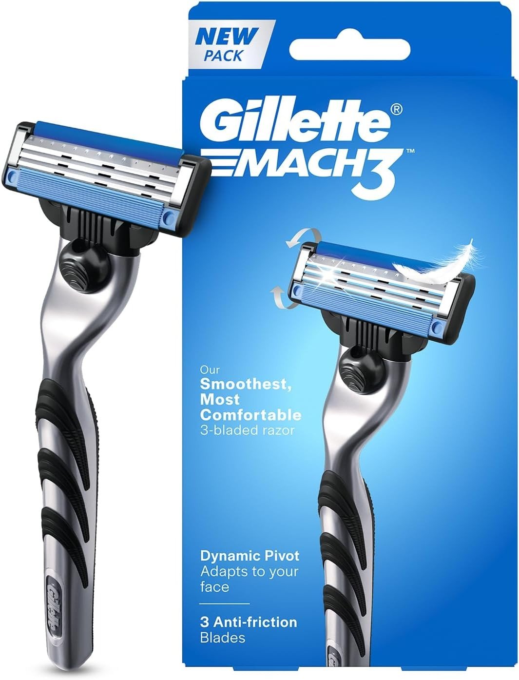 Gillette Mach3 Razor | Comfortable, Precise Shave