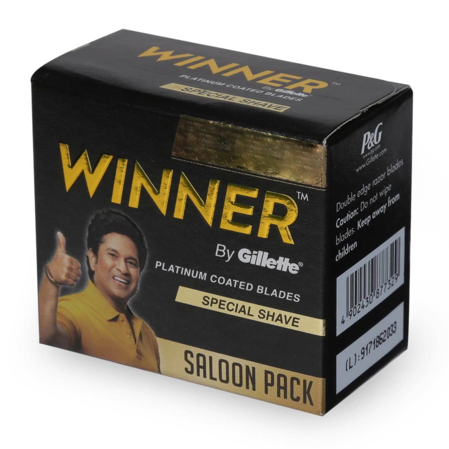 Gillette Winner Platinum DE Razor Blades | Superior Smooth Shave