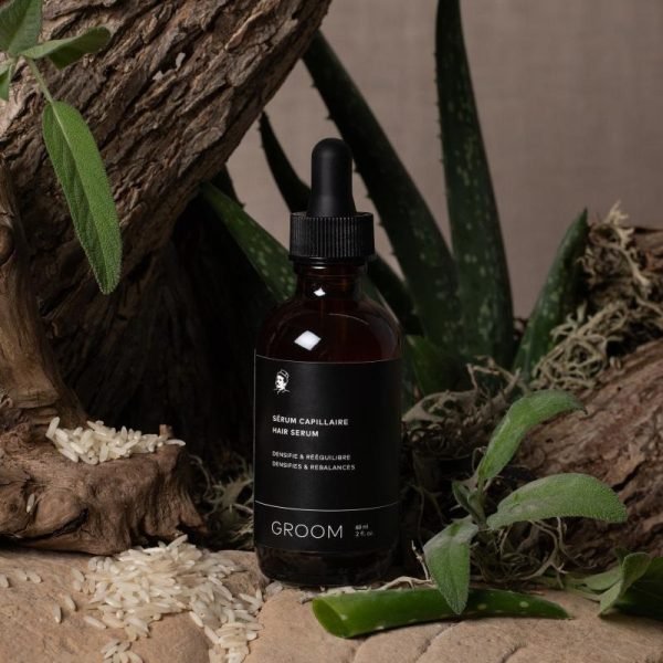 Nourishing Hair Serum – Natural Shine & Strength – Groom