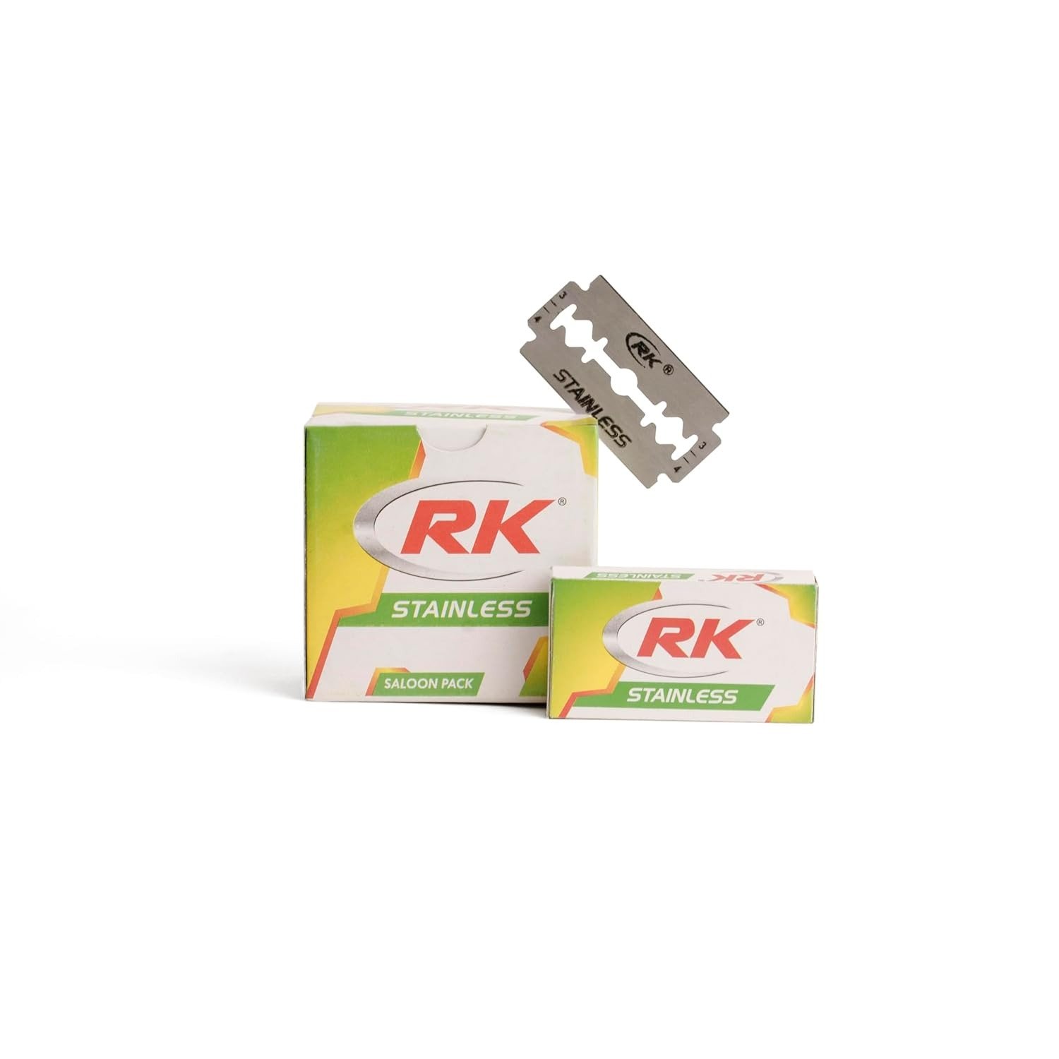 RK Stainless Steel Razor Blades | Smooth, Sharp Shaving for DE Razors